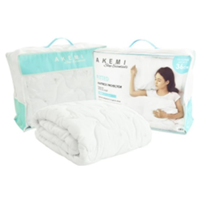Akemi Sleep Essentials Fitted Mattress Protector (King) 9557108209800-GHPO